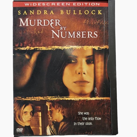 Media | Murder By Numbers Dvd 202 Widescreen | Poshmark